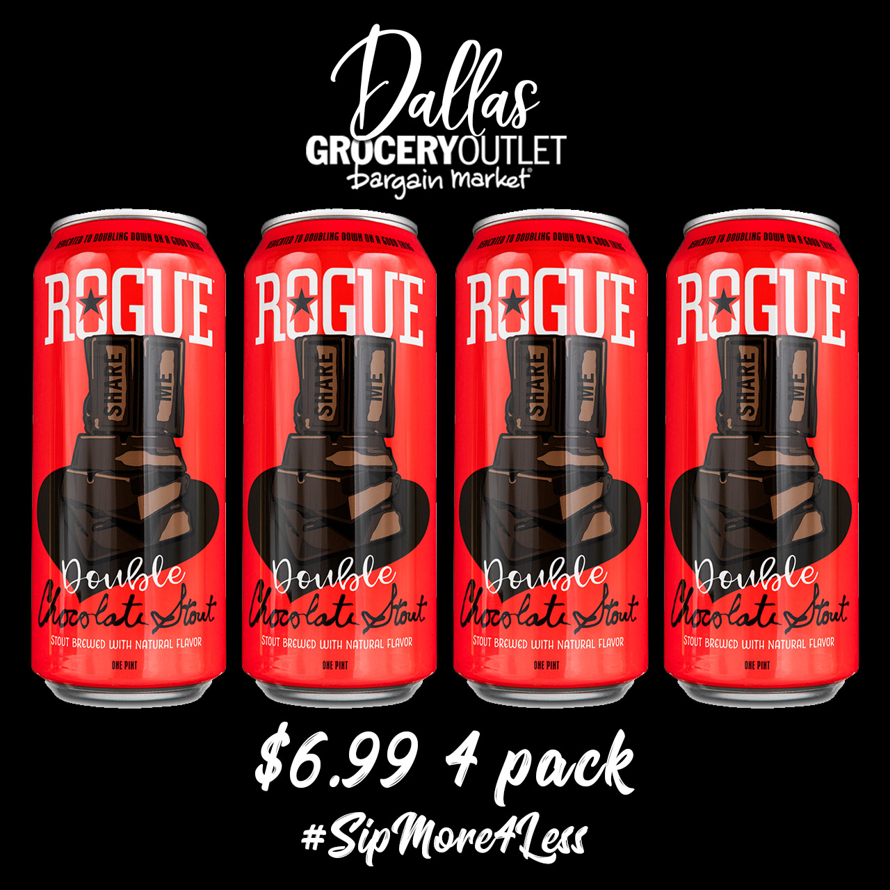 Rogue Ales Tasting Event - Dallas Grocery Outlet | #ShopDallasGOLocal